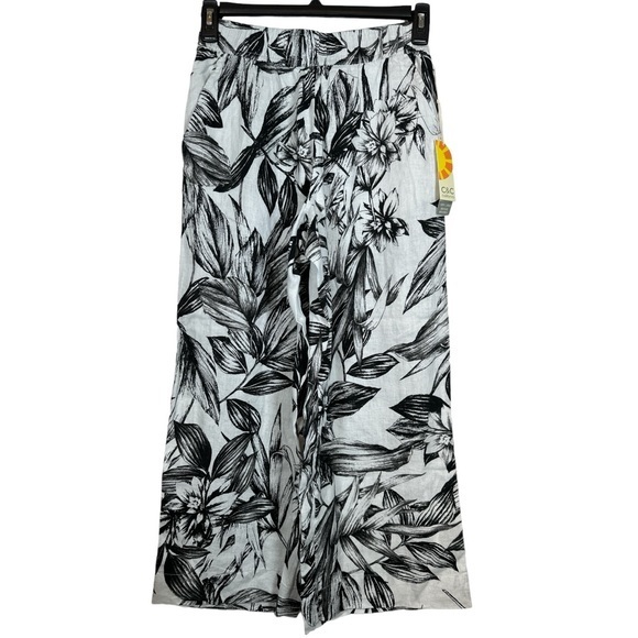 C&C California | Pants & Jumpsuits | Cc California Black White Tropical ...